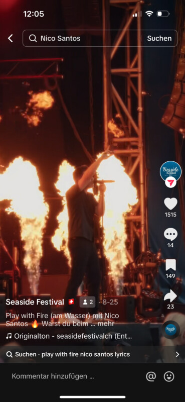 Kornflex - Social Media: Seaside Festival 22/23